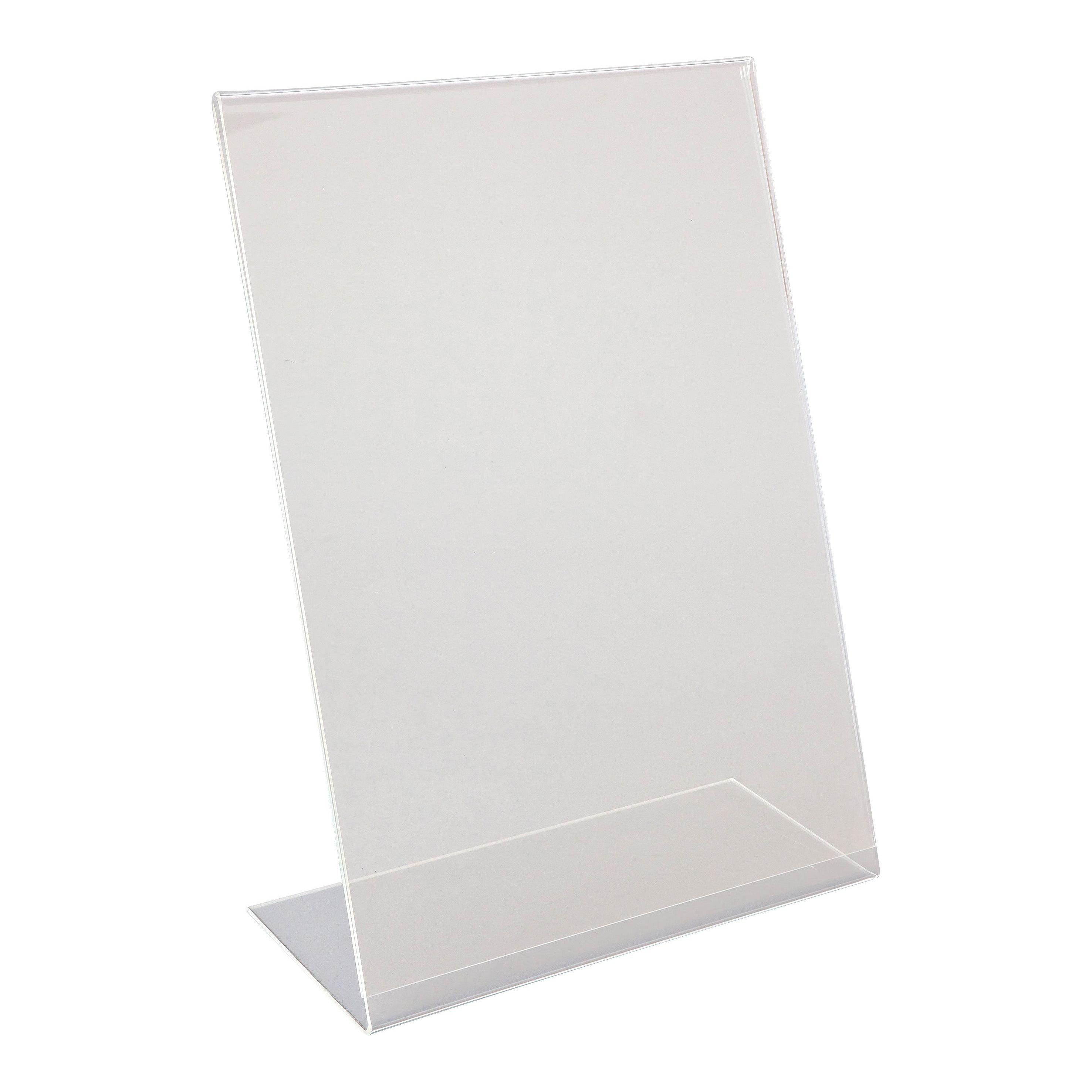 Elevate Your Business with Our A4 Angled Perspex Menu Holder – Bespoke 77