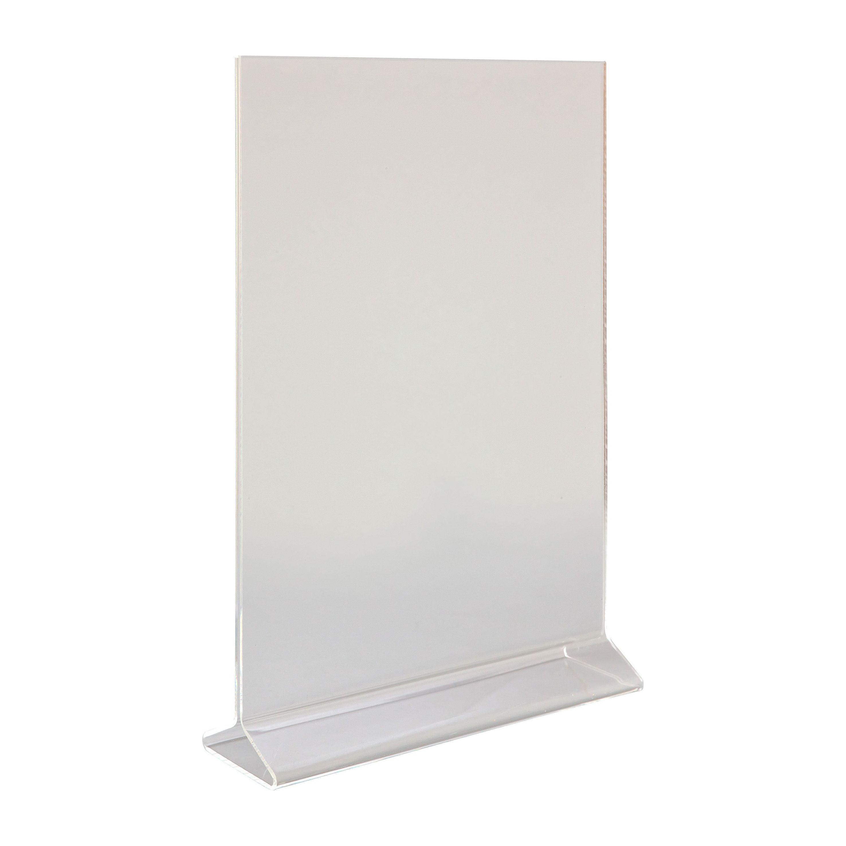 Elegant A4 Vertical Perspex Menu Holder | Ideal for Restaurants ...