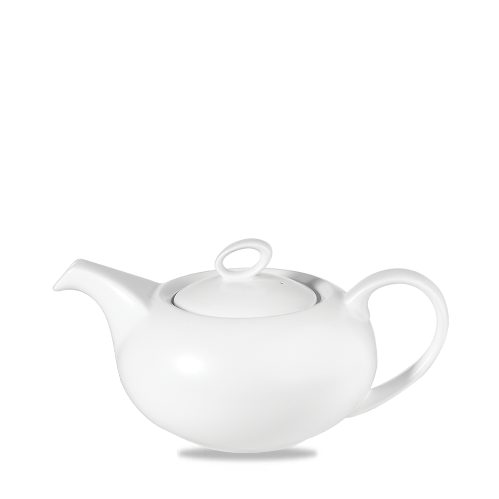 Churchill Alchemy Sequel White Teapot 16oz - Fine China Bespoke 77