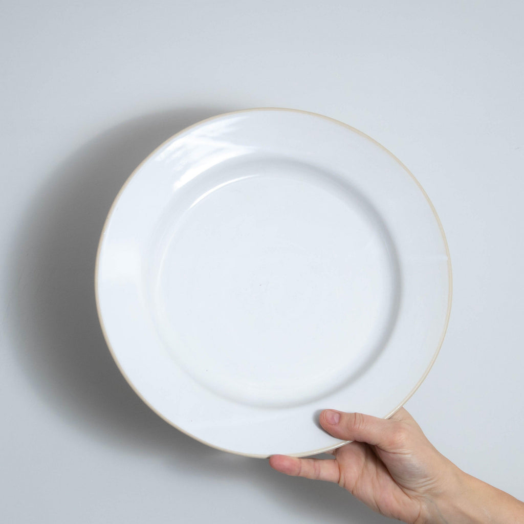 Tavs White with Barley Edge 29cm High Rimmed Plate – Bespoke 77