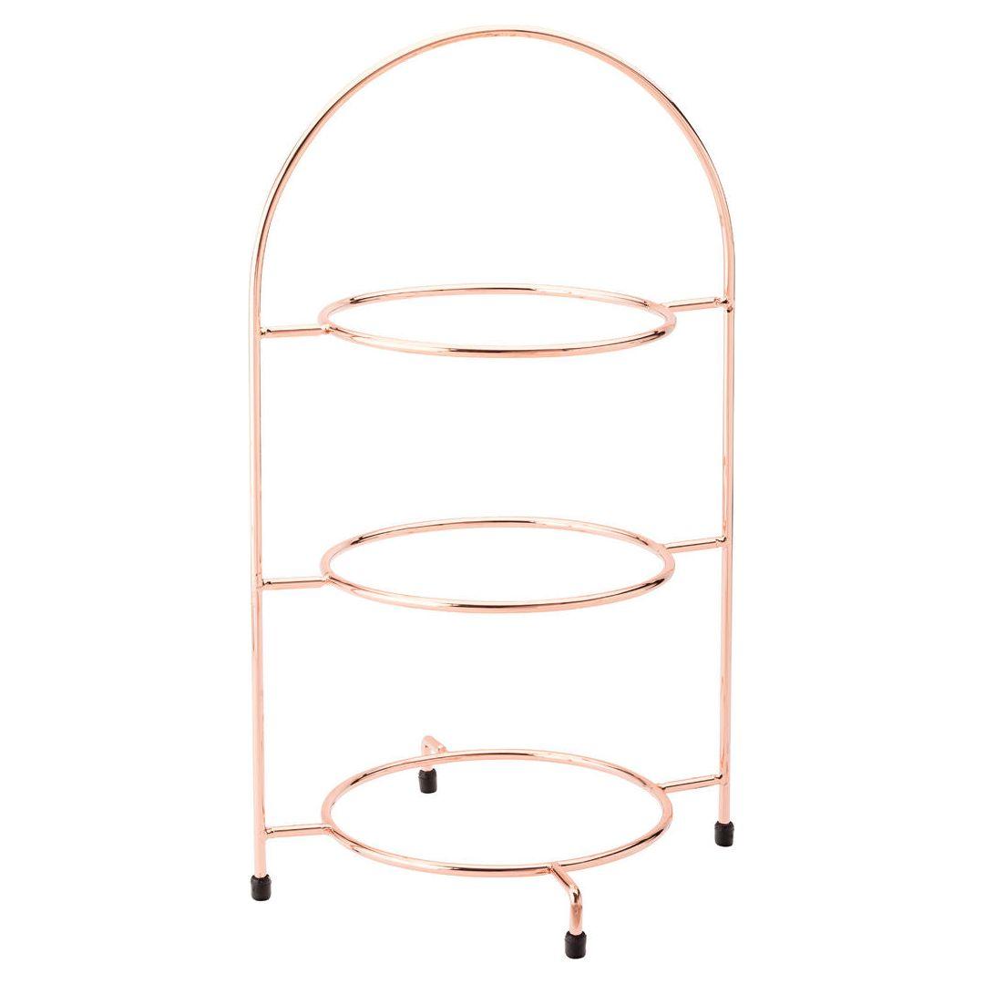 Copper 3 Tier Plate Stand – Bespoke 77